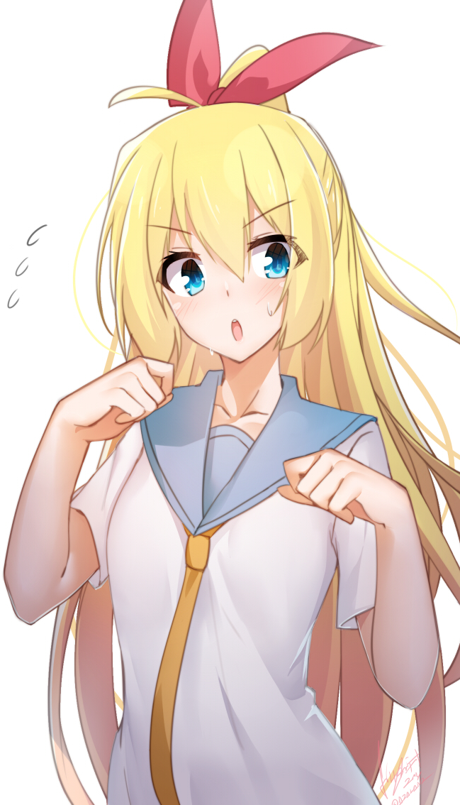 "N-nya~..." [Nisekoi] : r/awwnime