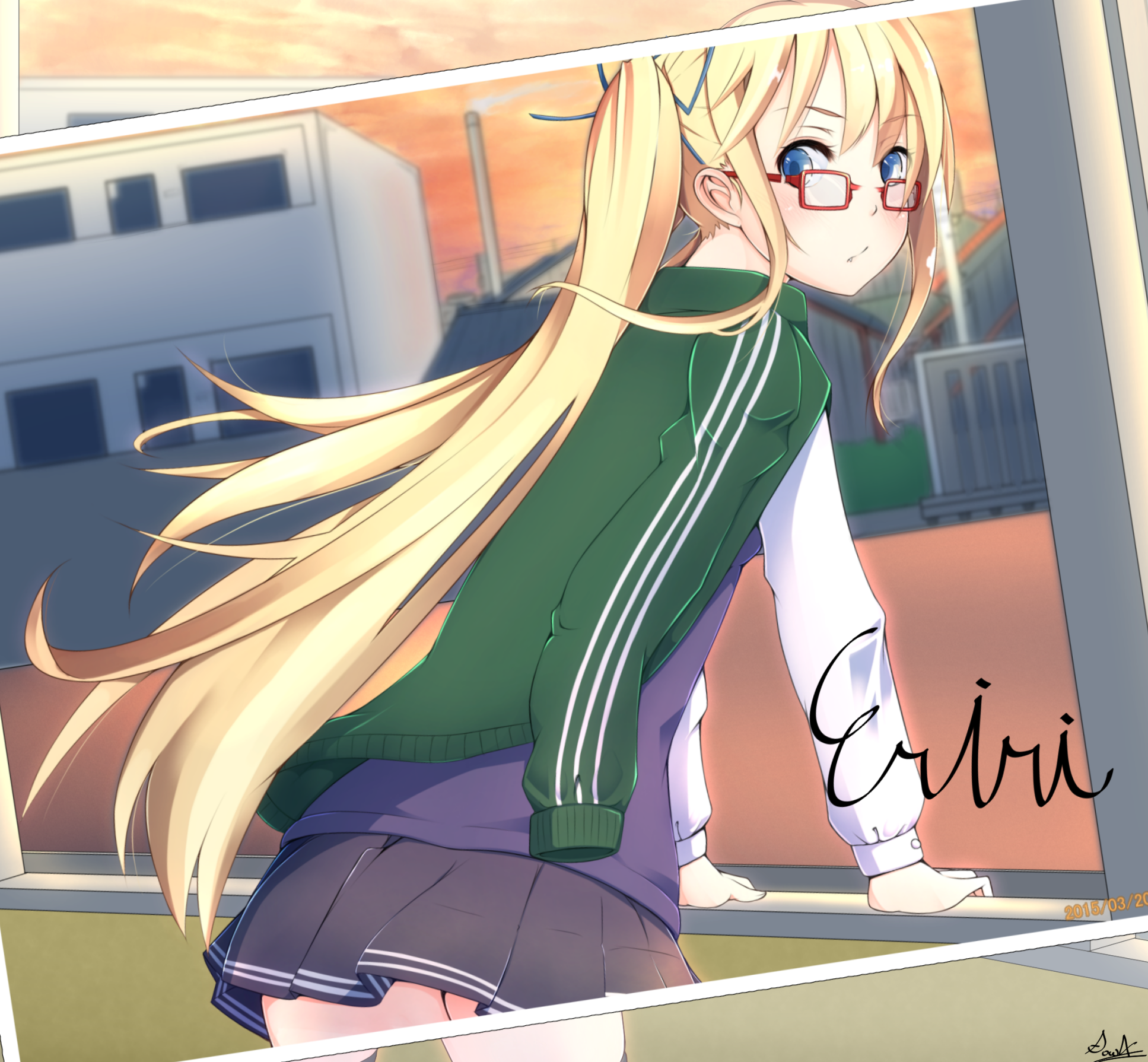 A Picture of a Photograph of Eriri. [Saekano] : r/Tsunderes