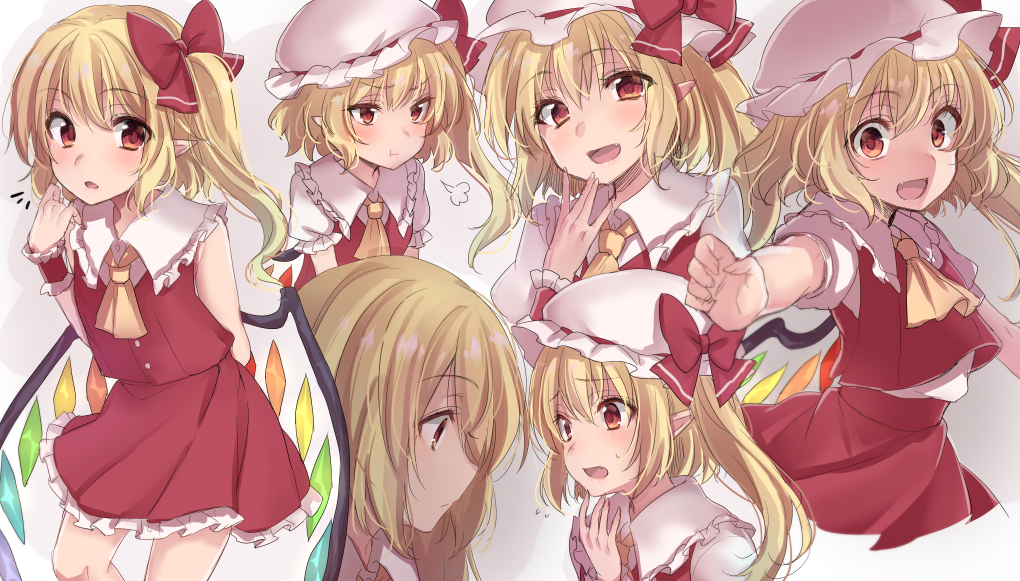 Flan-chan making various cute faces [Touhou] : r/awwnime