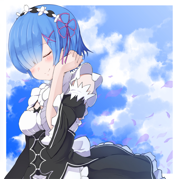 Happy Reflection [Re:Zero] : r/awwnime