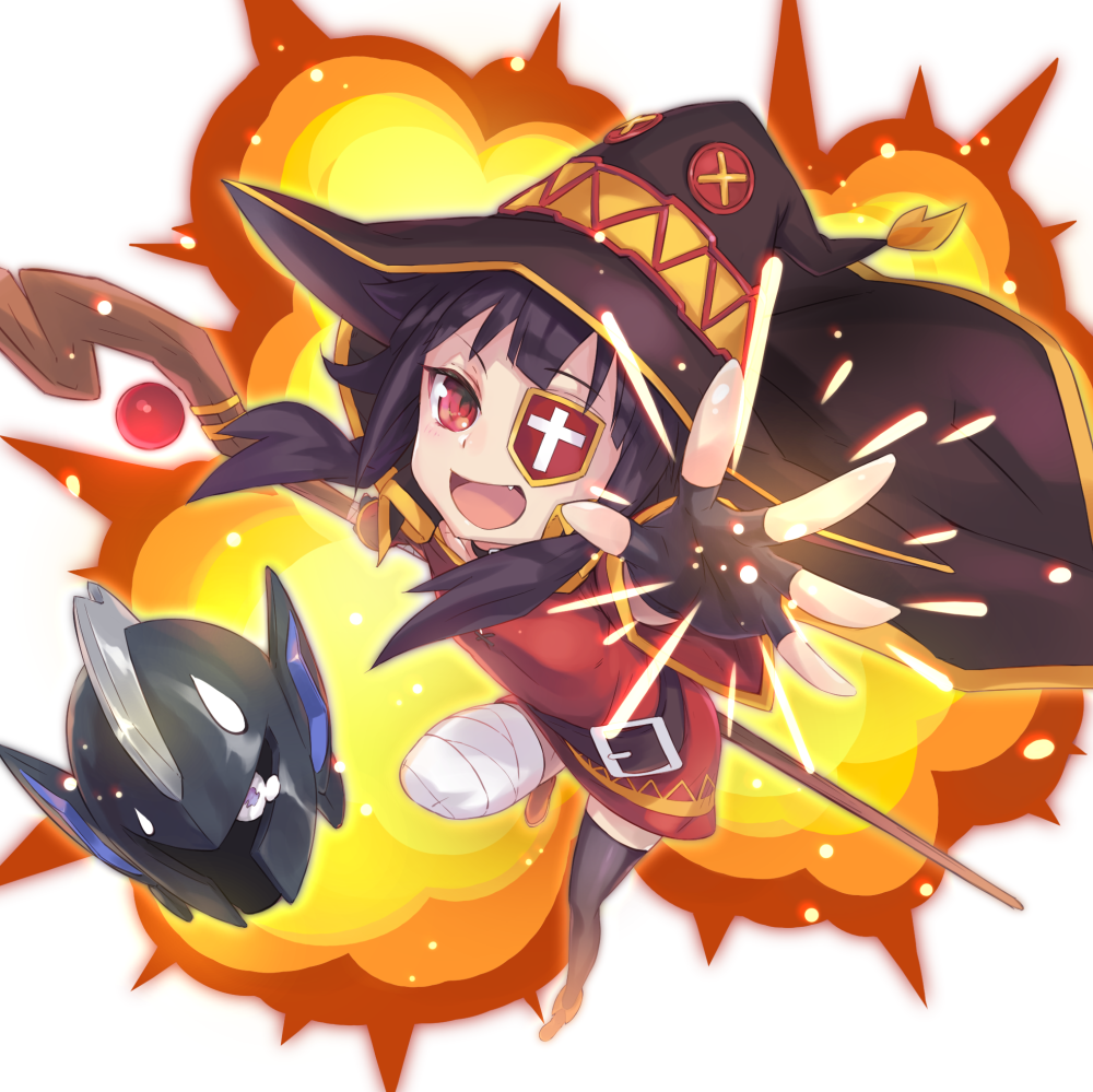 Exploding in happiness [KonoSuba] (x-post /r/Megumin) : r/awwnime