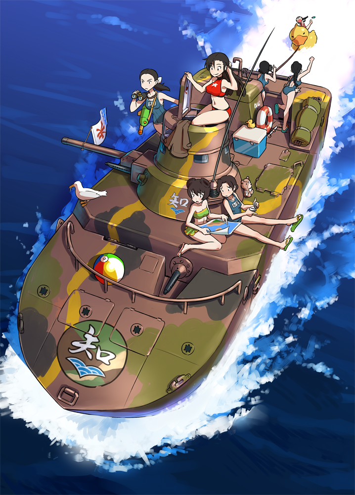 Type 3 Ka-Chi, uses of. [Girls und Panzer] : Gunime