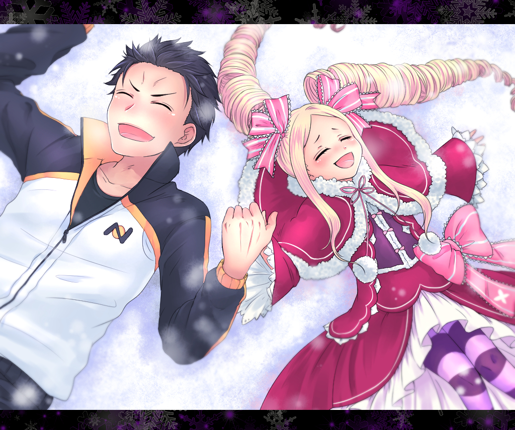 Playing with snow : r/Re_Zero