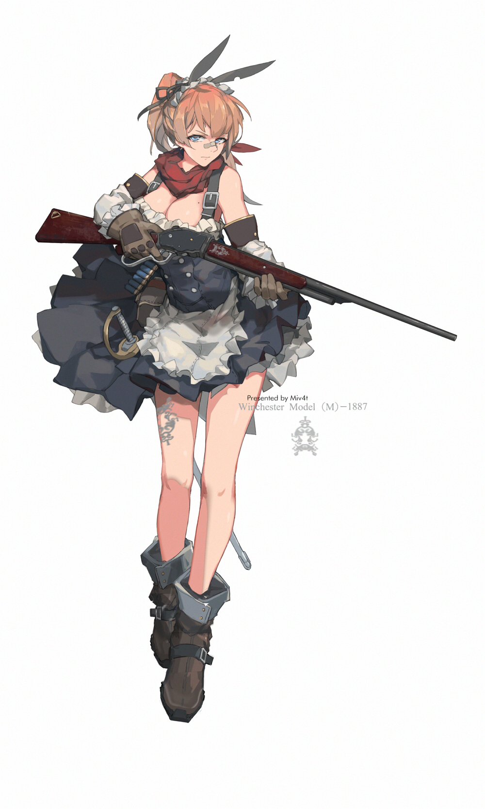 Winchester Model (M) 1887 : r/Gunime