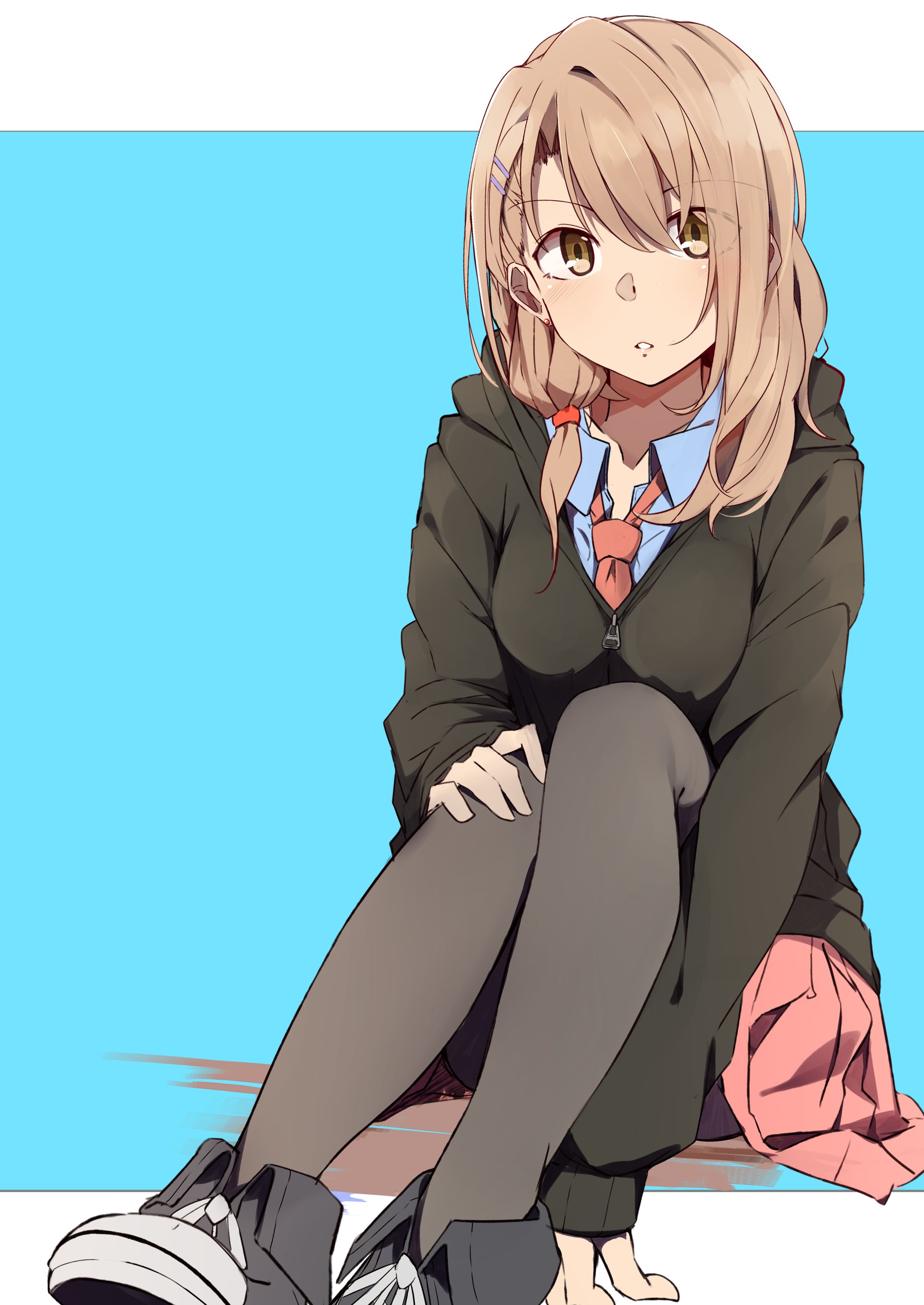 Slight Blush Original Rawwnime