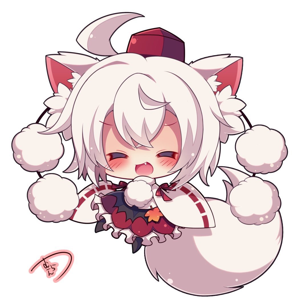 Little awoo with big tail [Touhou] : r/cutelittlefangs