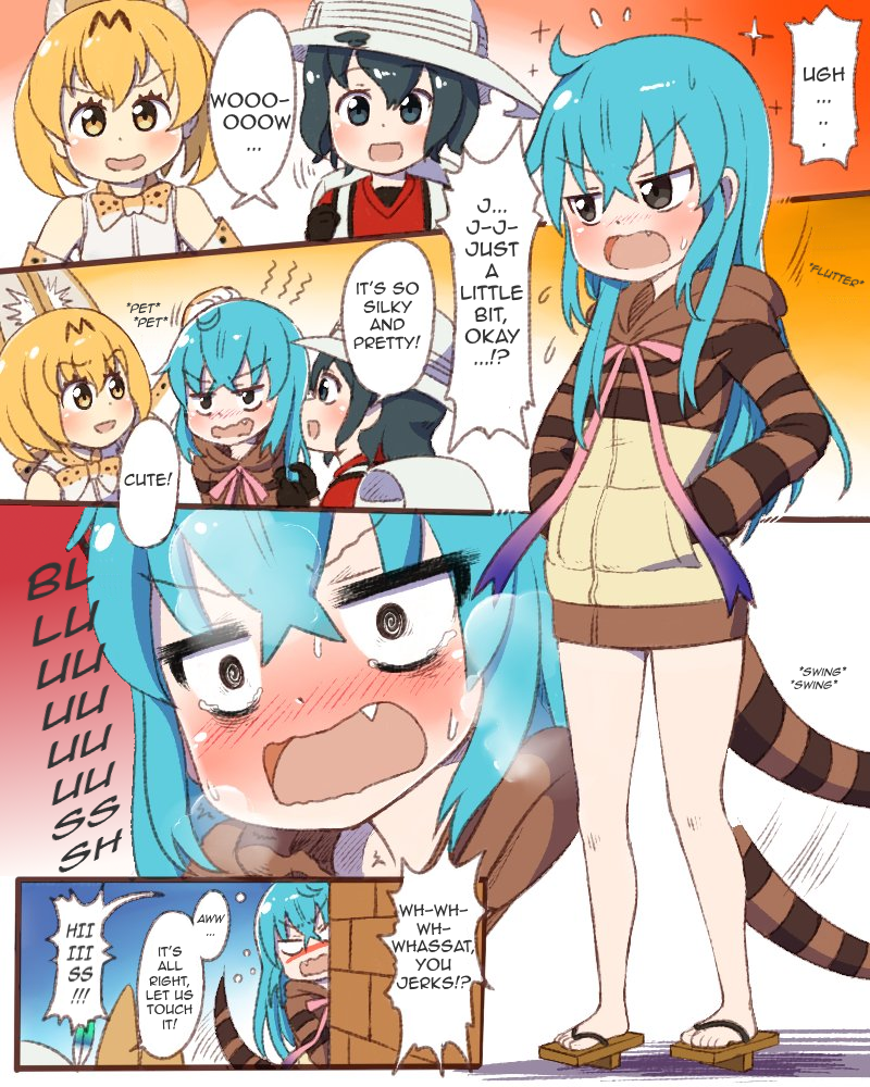 Tsundere Tsuchinoko [Kemono Friends] (x-post /r/Tsunderes) : r/awwnime