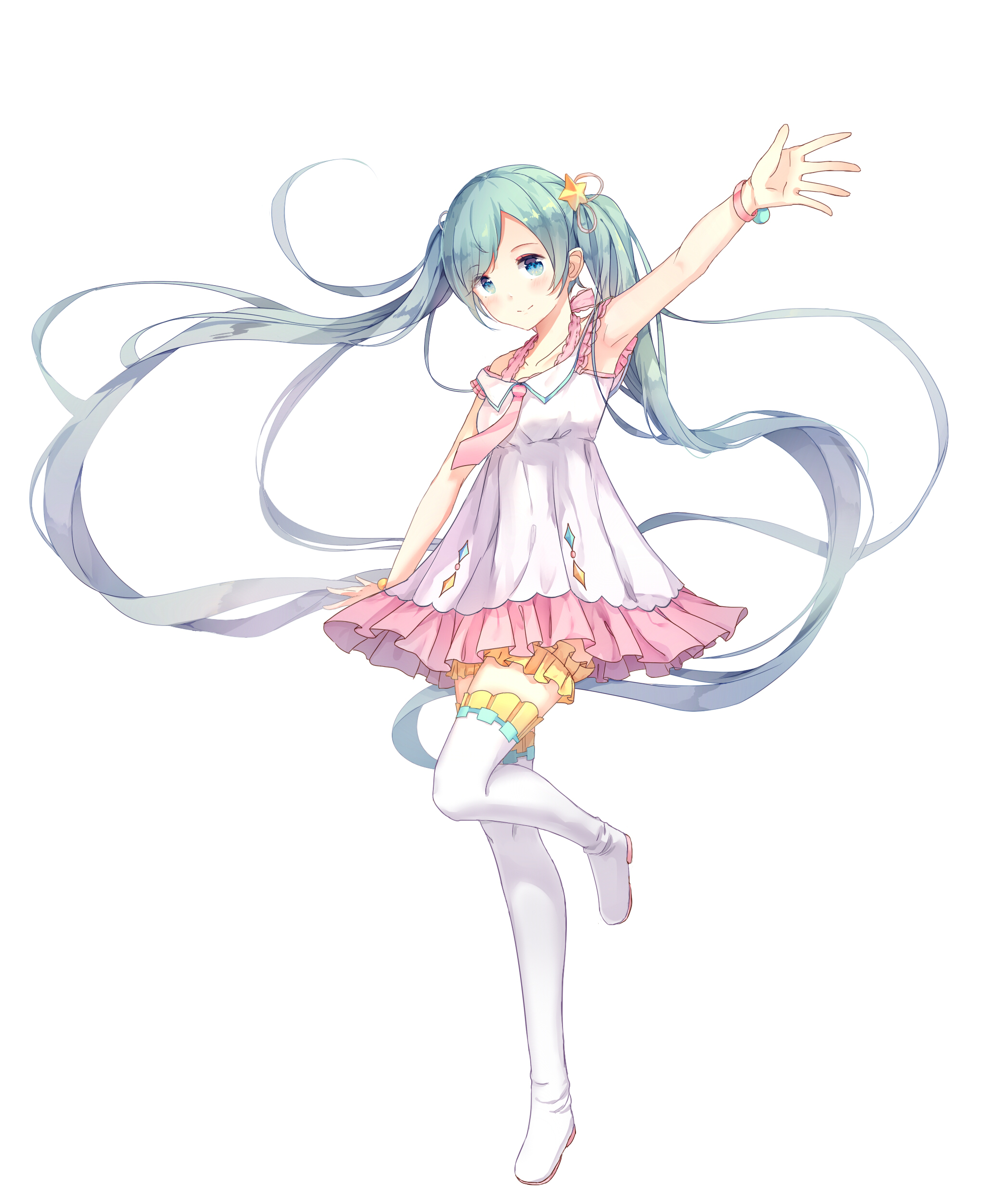 Cute outfit~ [Hatsune Miku, Vocaloid] : r/awwnime