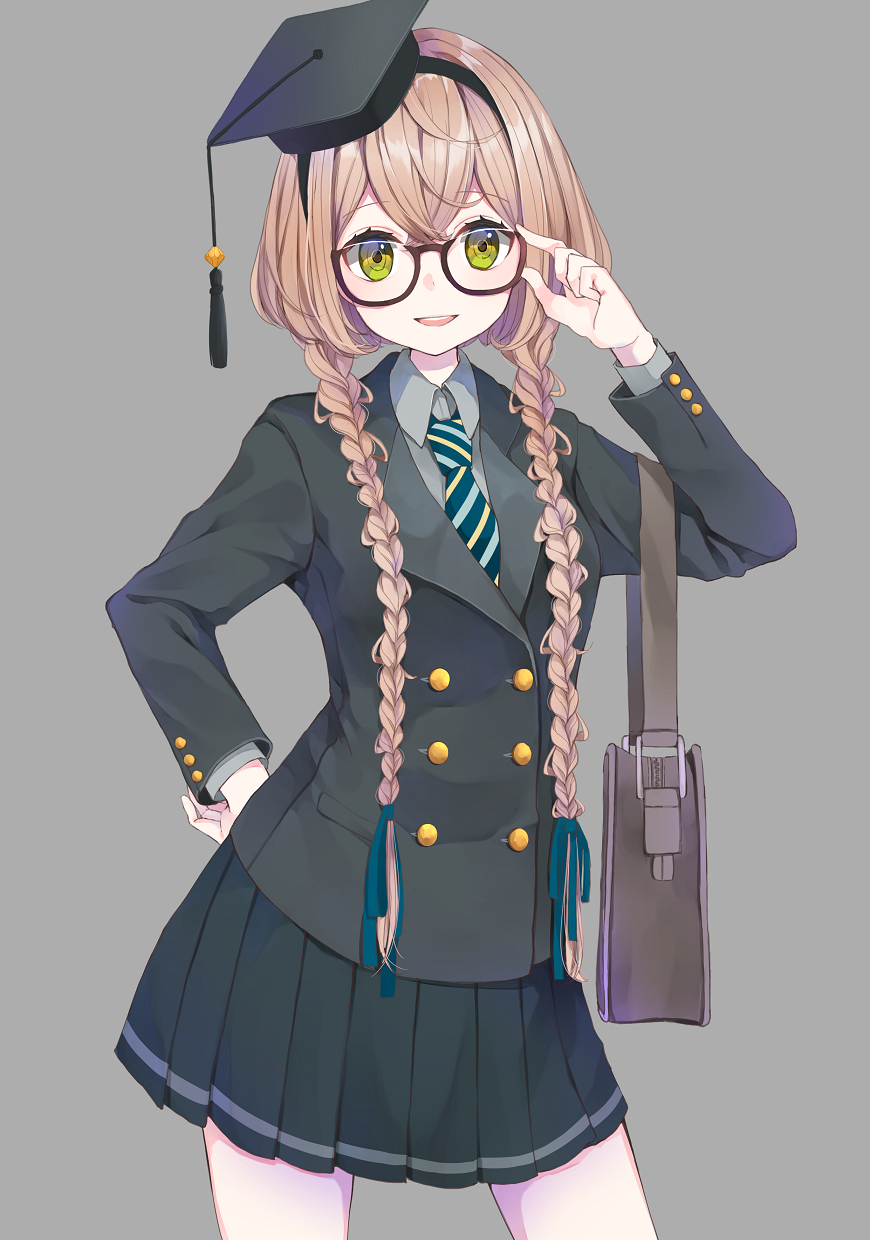 Diligent student [Original] : r/awwnime