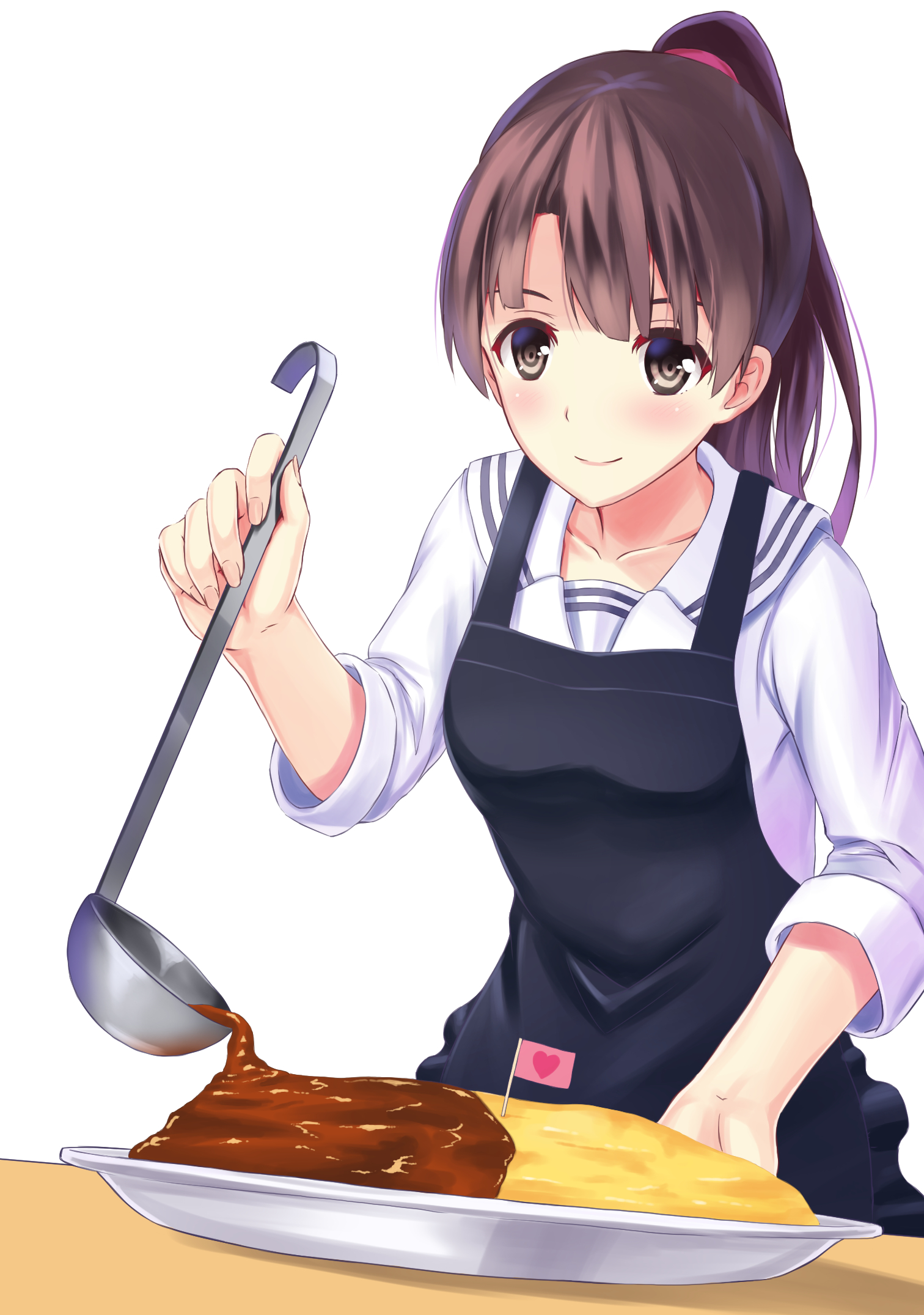 Megumi Cooking [Saenai Heroine no Sodatekata] : r/animeponytails
