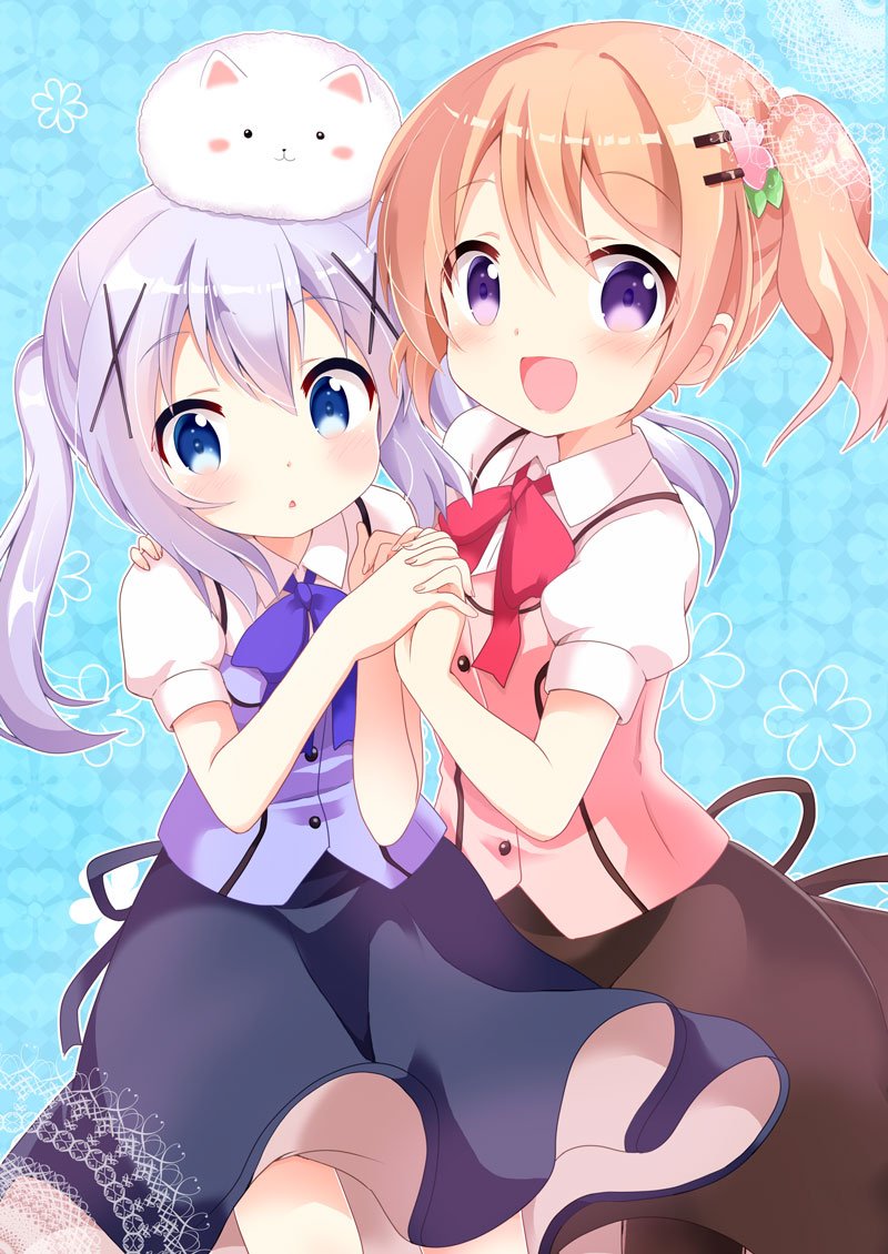 "Now we dance." [Gochuumon wa Usagi Desu ka?] : r/awwnime