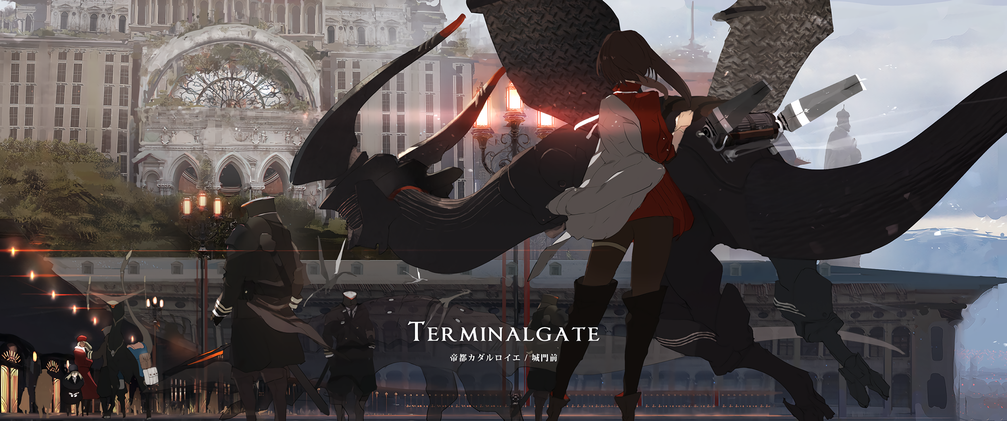 TERMINAL GATE [3440 x 1440] (kannnu) : r/Animewallpaper