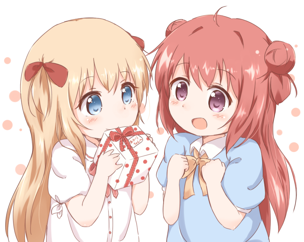 A present for Akari [Yuru Yuri] : r/awwnime