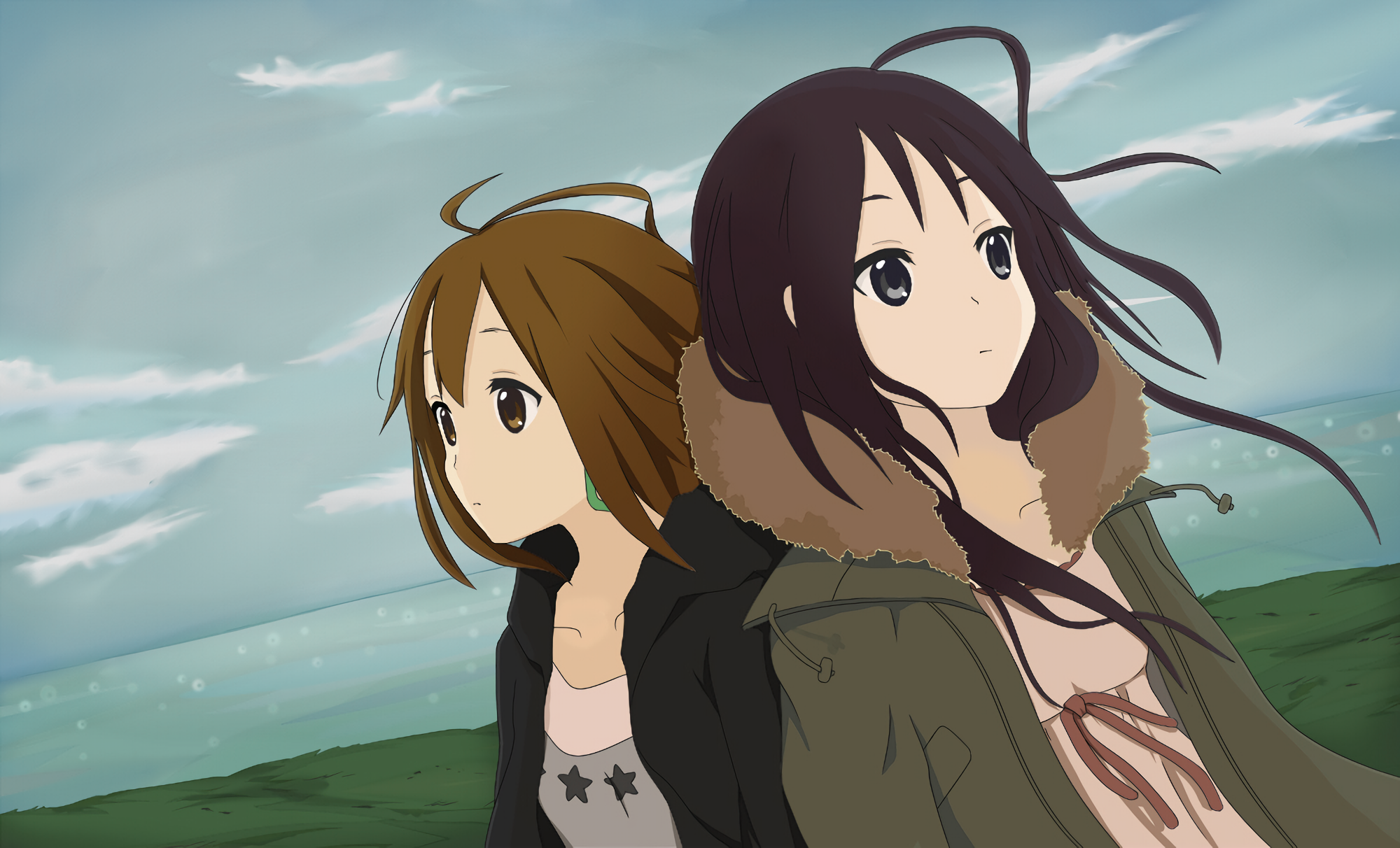 Yui and Mio. [K-On!] : r/awwnime