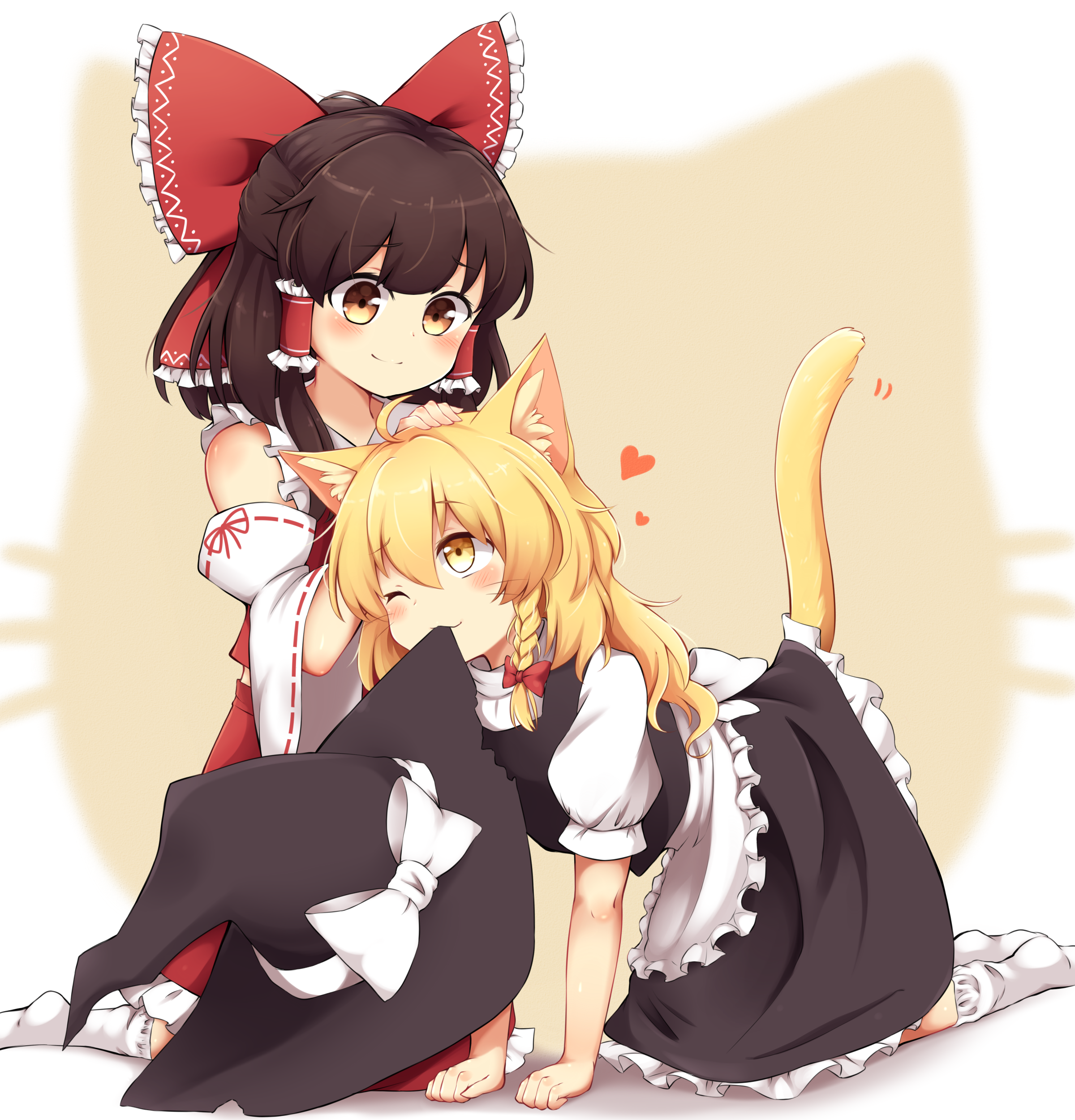 Pet the Kitty, nya ze~☆ : r/touhou