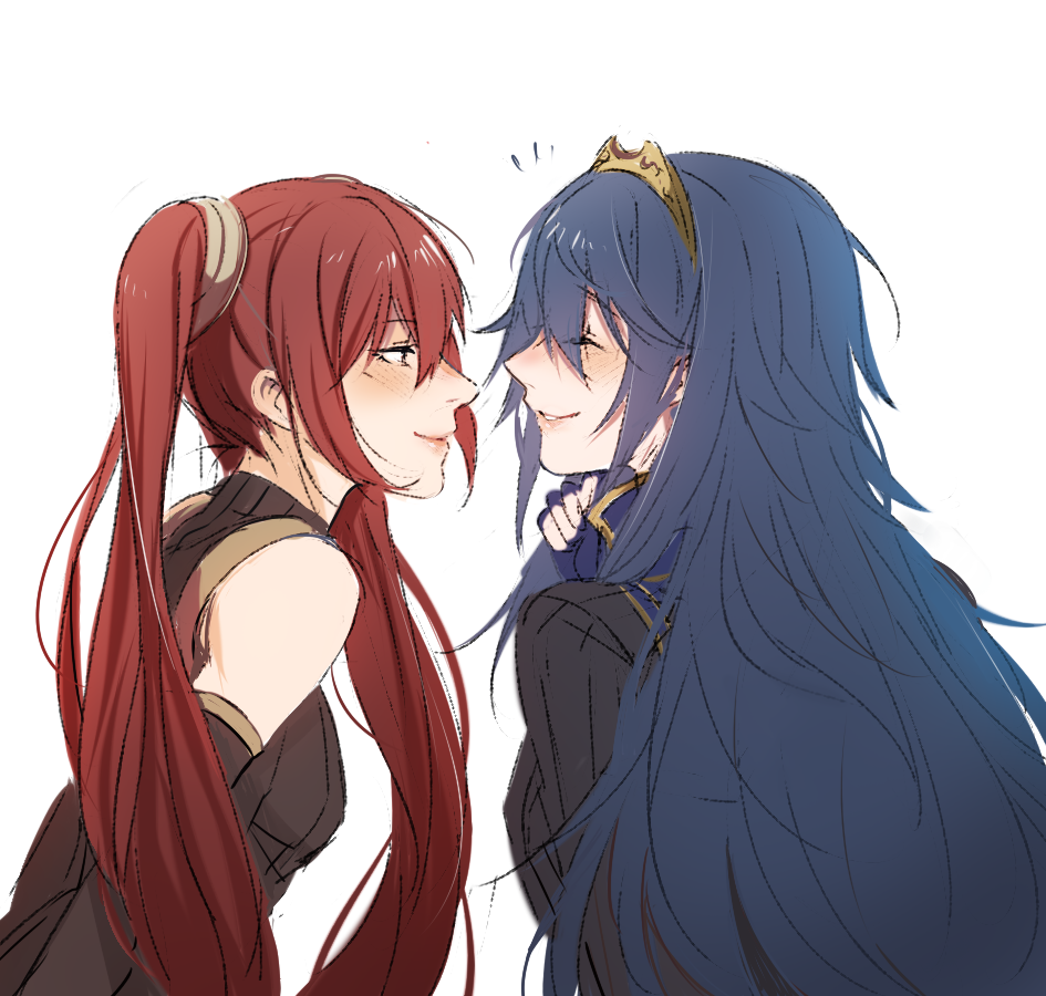 All smiles. [Fire Emblem Awakening] : r/wholesomeyuri