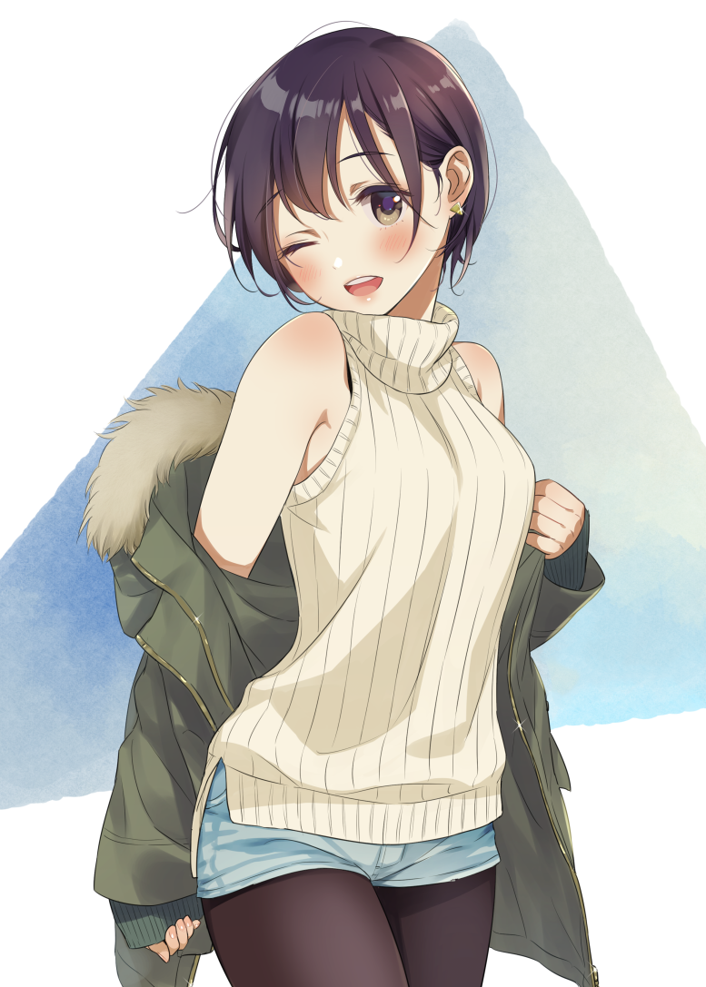 Cute Wink [Original] : r/awwnime